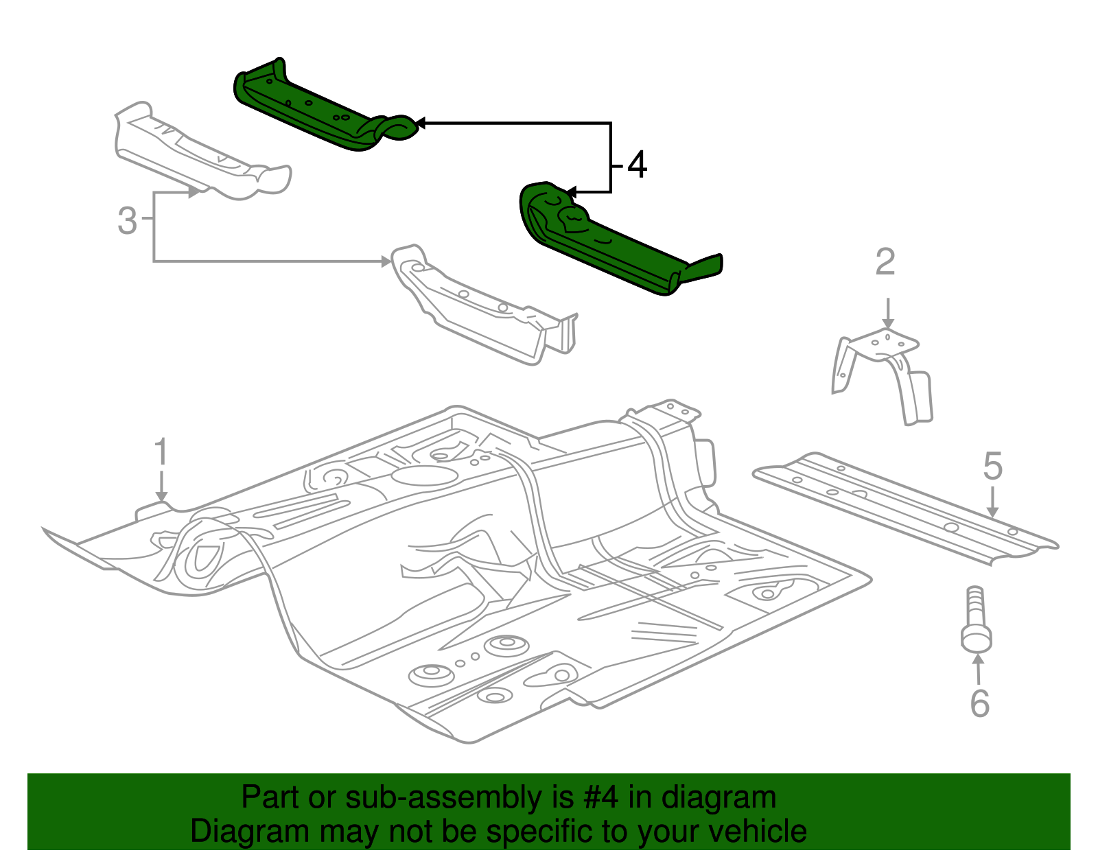 92121158 - Front Cross-Member | Partners Chevy