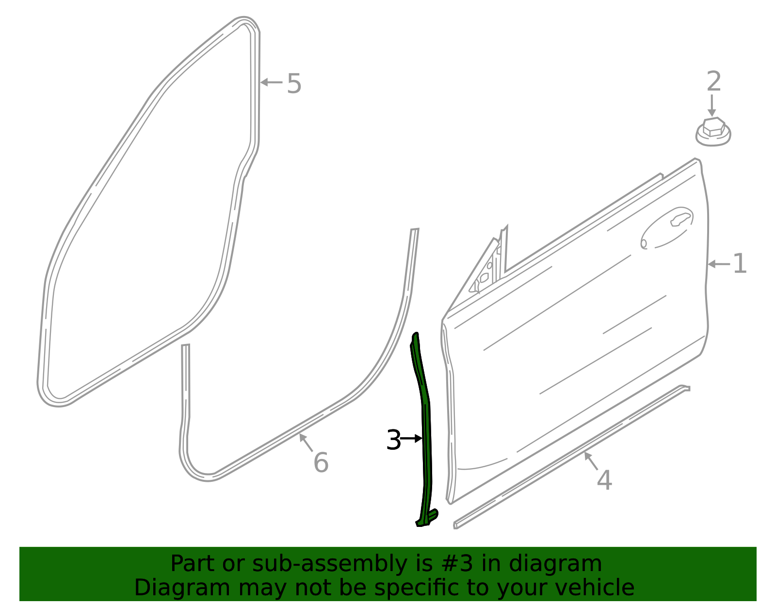 51767392340 - 2018-2019 BMW 640i xDrive Gran Turismo Front Seal (51-76 ...