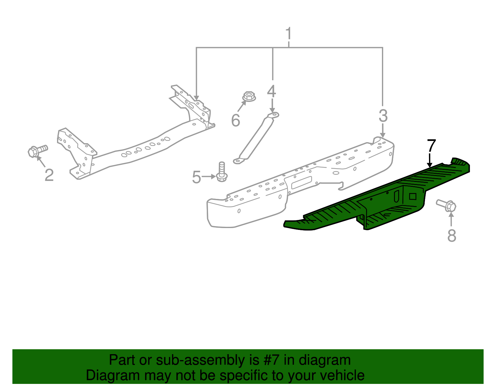 2016-2024 Nissan Step Pad 85078-EZ00A | Temecula Nissan Parts