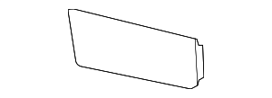 2021-2024 Chevrolet Black Front Bumper Cover Tow Eye Access Hole Cover ...