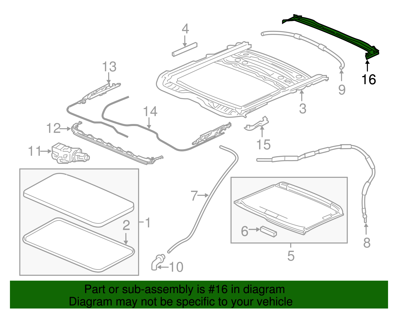 2014-2025 Acura Drip Channel 70241-T2A-A01 | Acura Parts World
