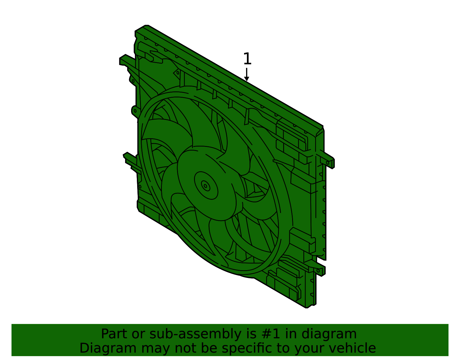 2017-2025 Volvo Fan Assembly 32411235 | TascaParts.com