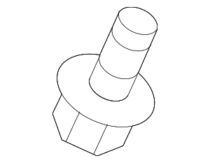 2019-2025 Toyota Hinge Bolt 90105-08520 | Toyota Parts Center