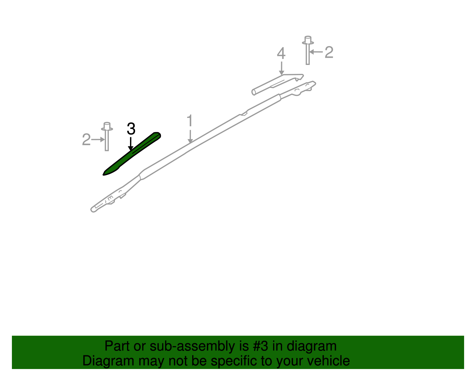2008-2015 Nissan Front Cap 73830-JM00A | My Nissan Part