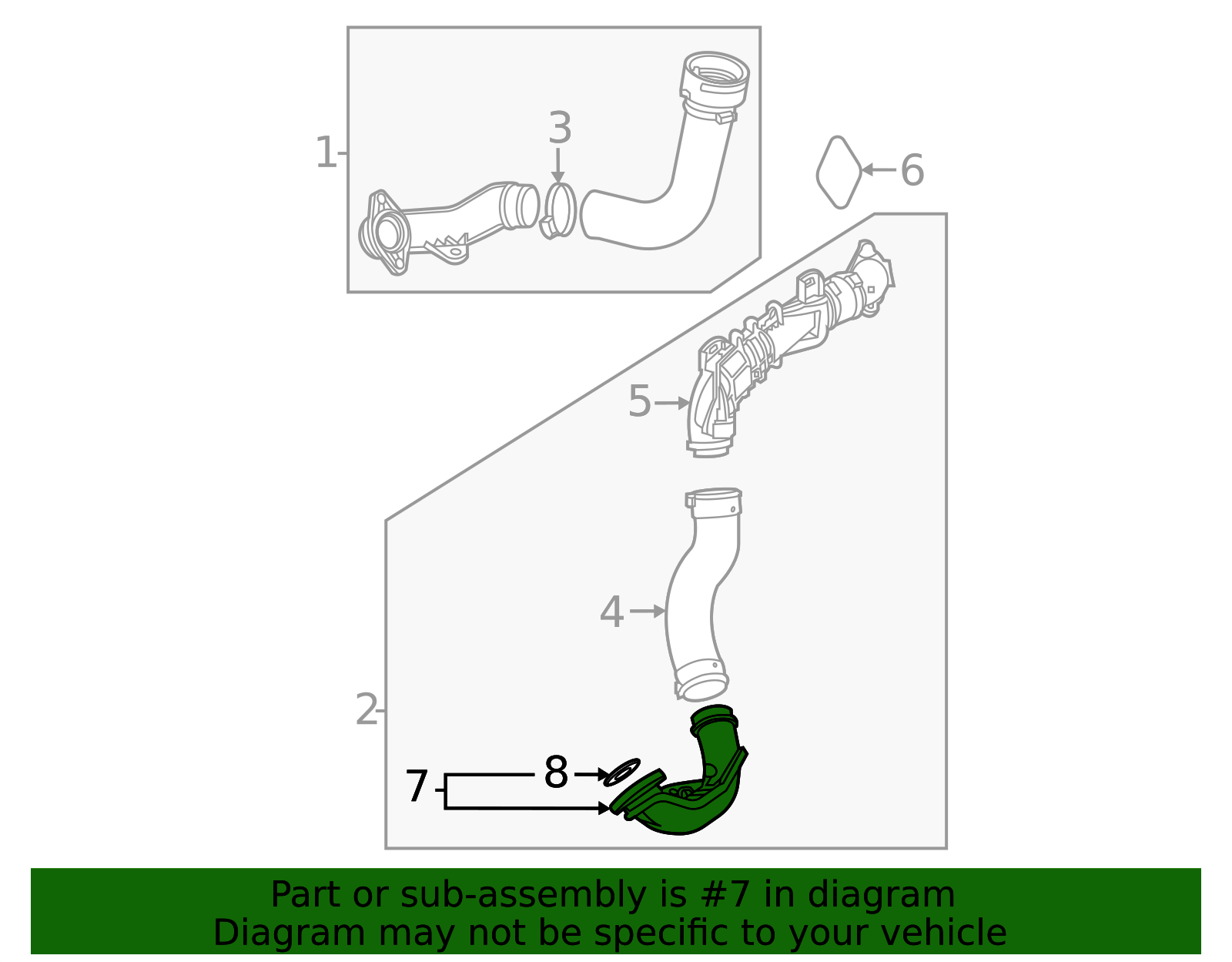 SH01-13-330F - Air Inlet Pipe - 2019 Mazda CX-5 | Mazda Swag
