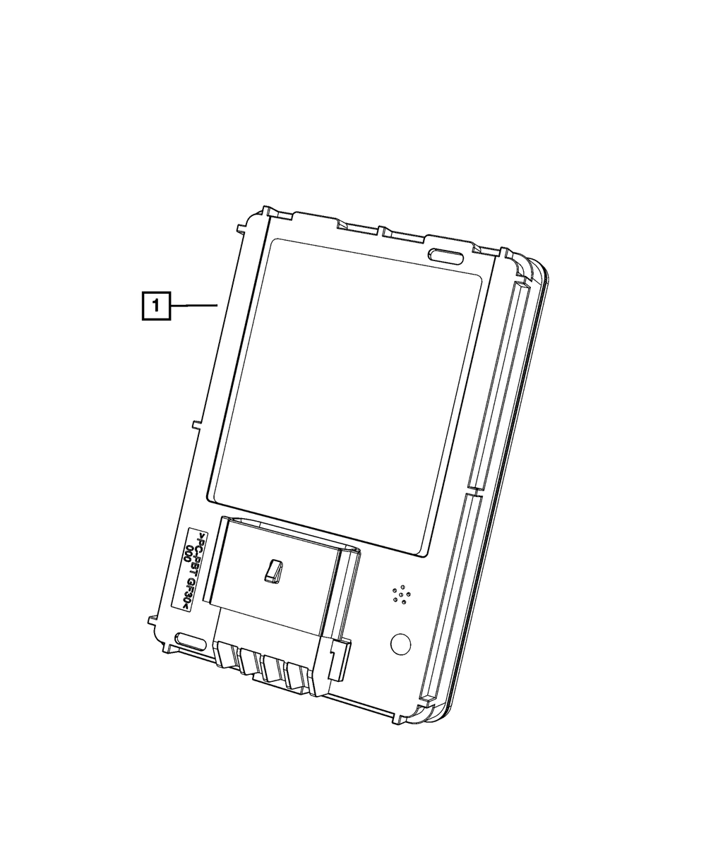 68454896aa - High-Quality Blind Spot Detection Module, Right for 2018 ...