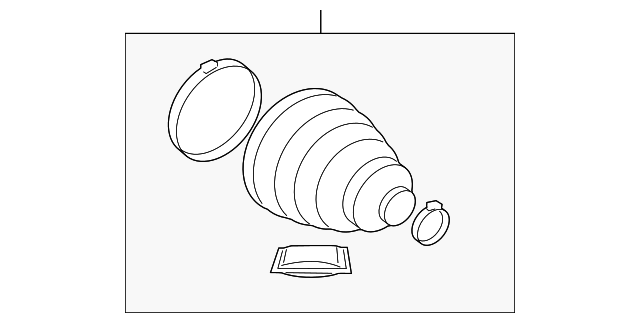 Genuine OEM Outer Boot Part# LR124708 Fits 2012-2024 Land Rover: Up To ...