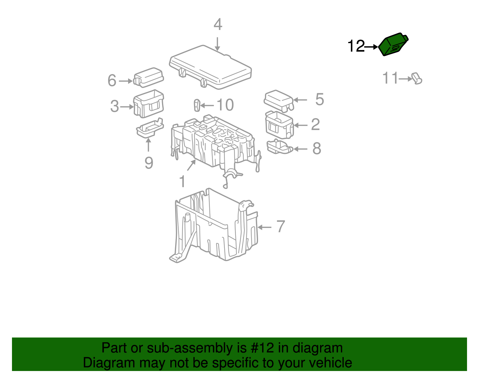 90084-98032 - 1997-2024 Lexus - Relay | My L Parts