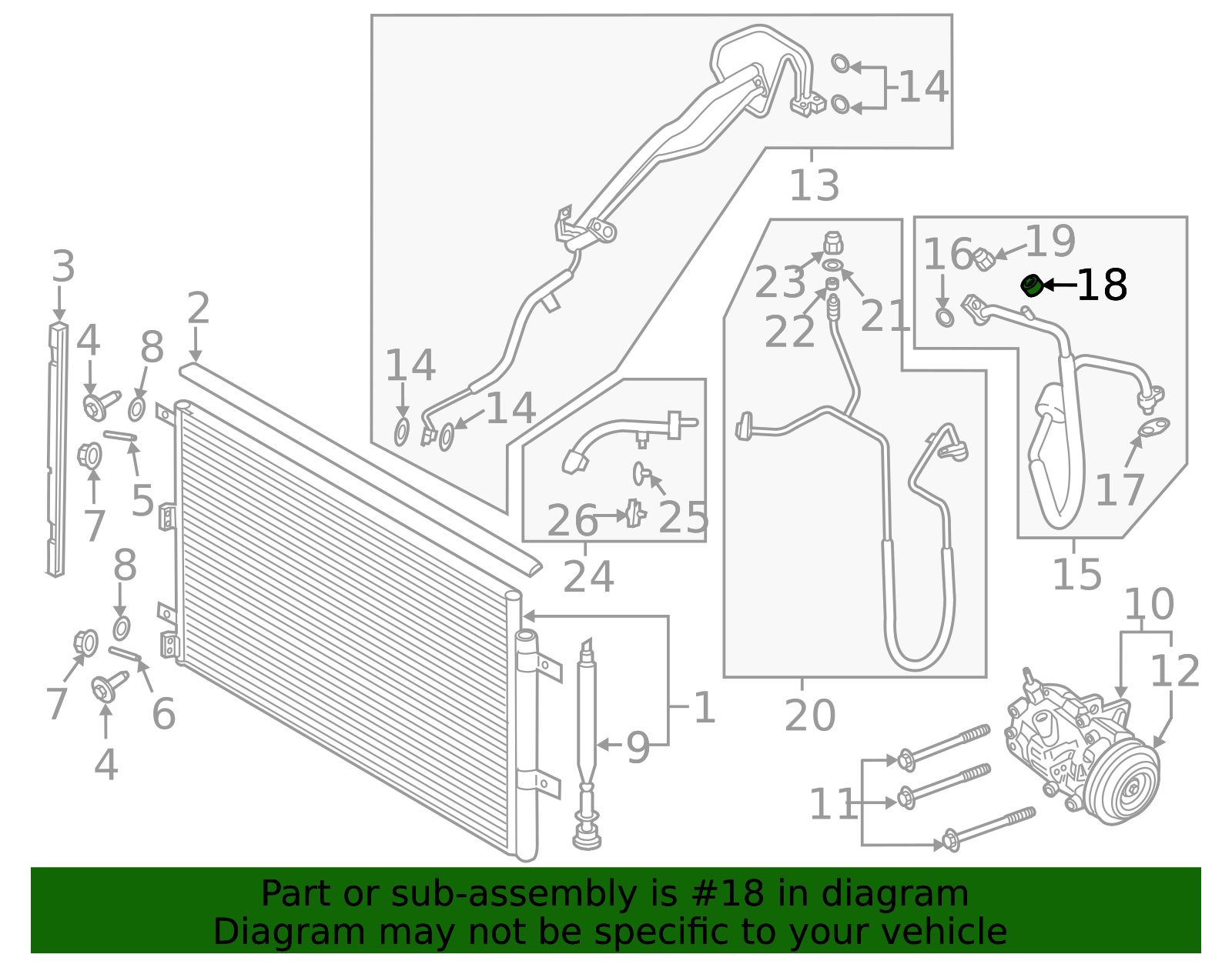 Genuine OEM Ford Part - A/C Service Valve Core DS7Z-19D701-A | Genuine ...