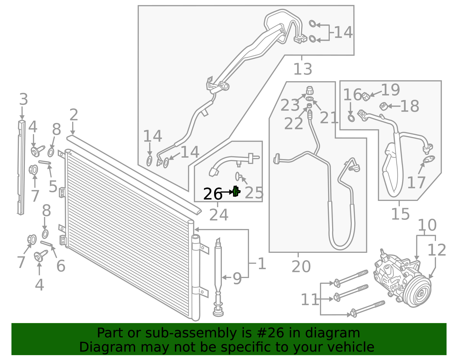 Genuine OEM Ford Part - Motorcraft High Pressure Cut-Off Switch YH-2034 ...