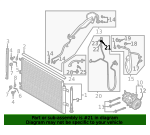 Genuine OEM Ford Part - Hose & Tube Assembly O-Ring DS7Z-19B596-A ...