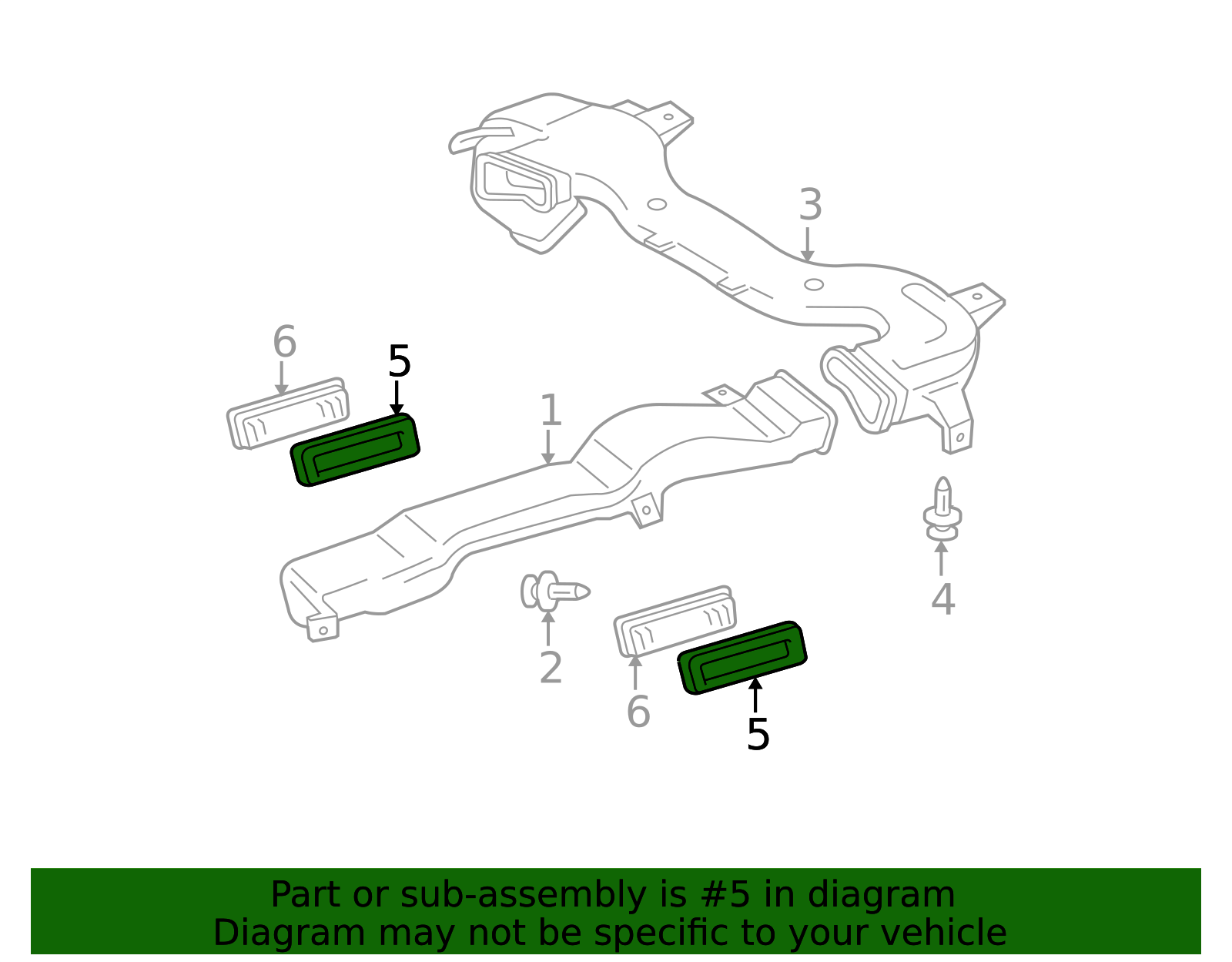 2010-2013 Toyota Highlander Air Outlet Duct 62985-0E020 | MotorMotor