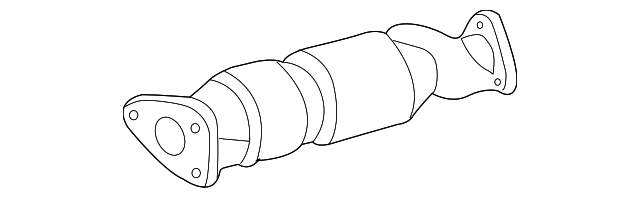 18160-RAA-A00 - Catalytic Converter 2003-2004 Honda Accord | Honda ...