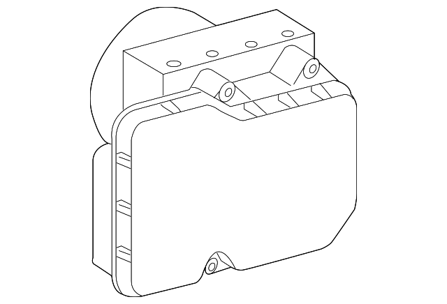 Genuine Toyota ABS Modulator part# 44050-02260 for 2009-2013 Toyota ...