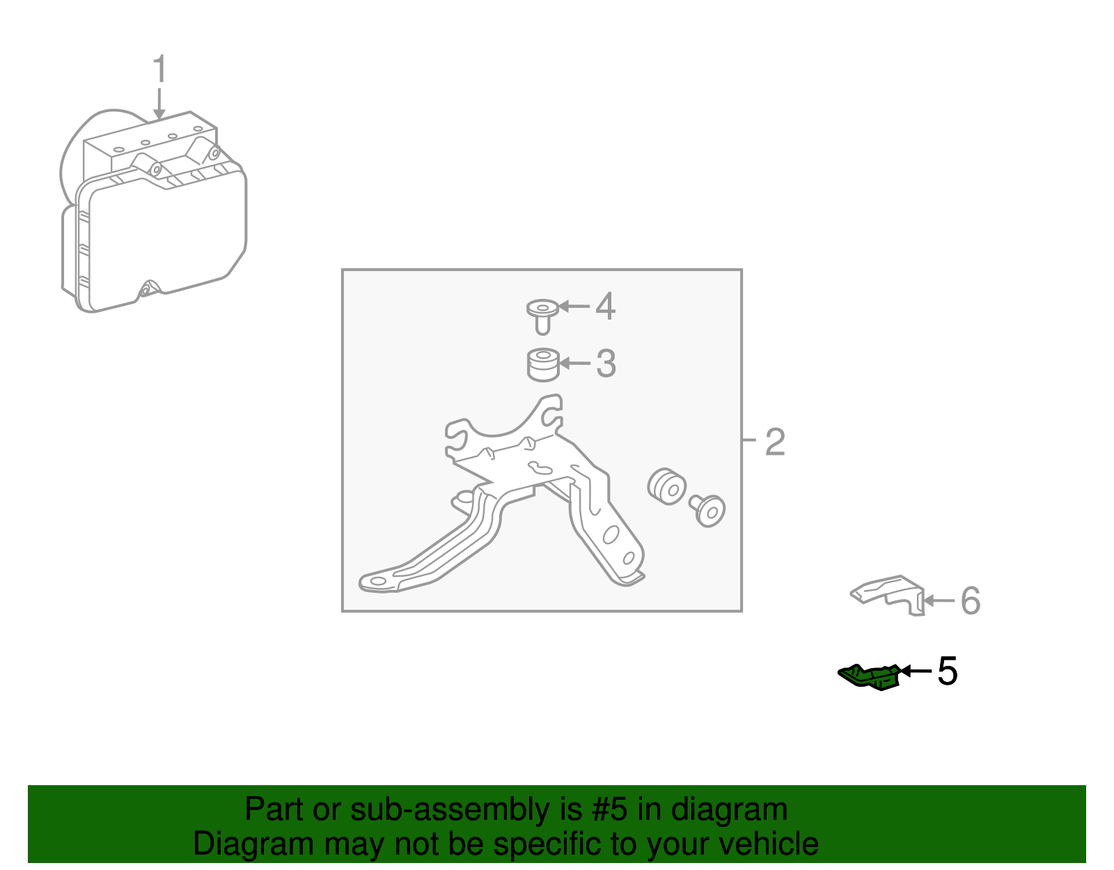 89180-12090 - Yaw Rate Sensor 2009-2010 Toyota | Toyota San Diego Parts