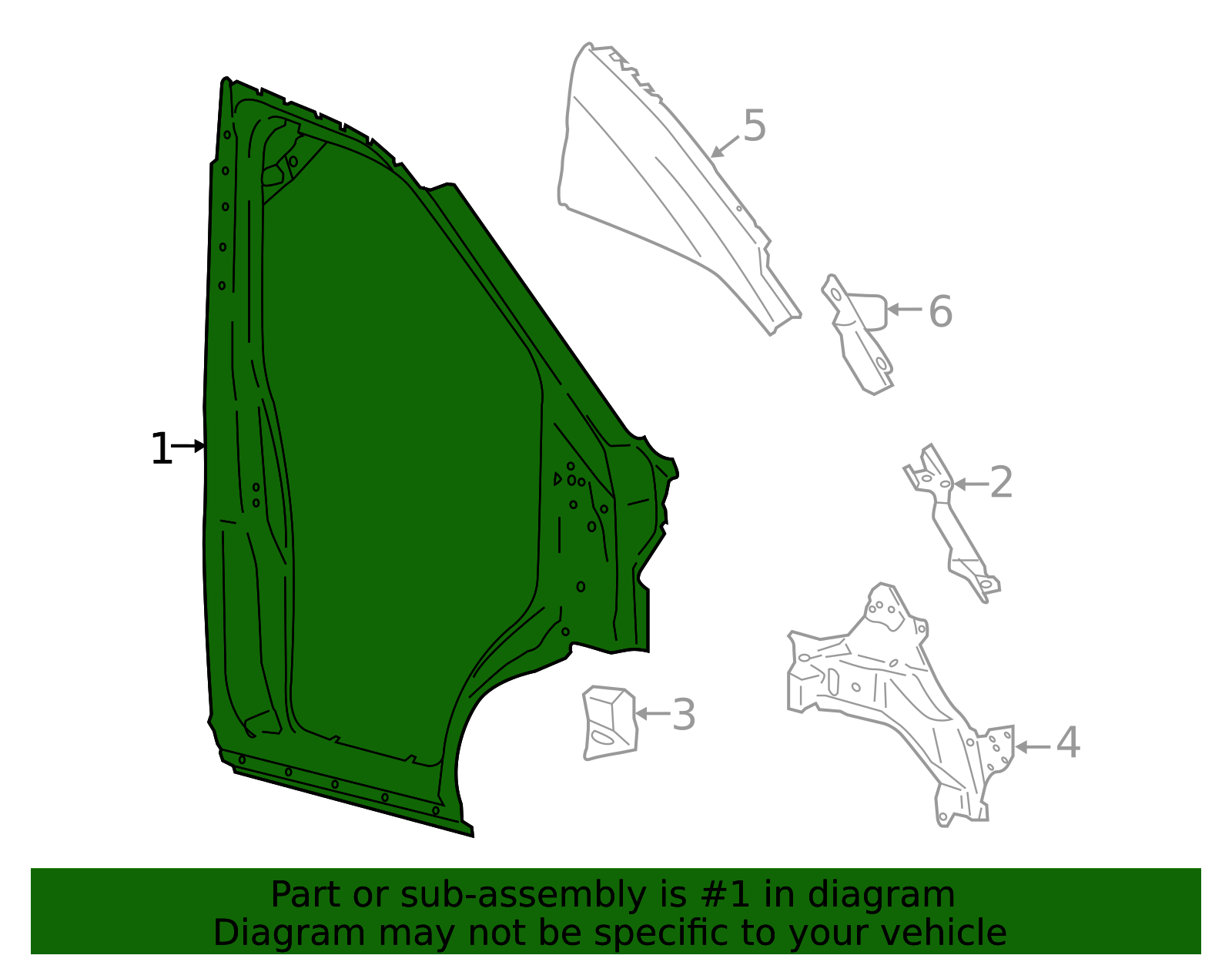 EK4Z-61278A96-F - Aperture Panel 2015-2025 Ford | Ford Parts Direct