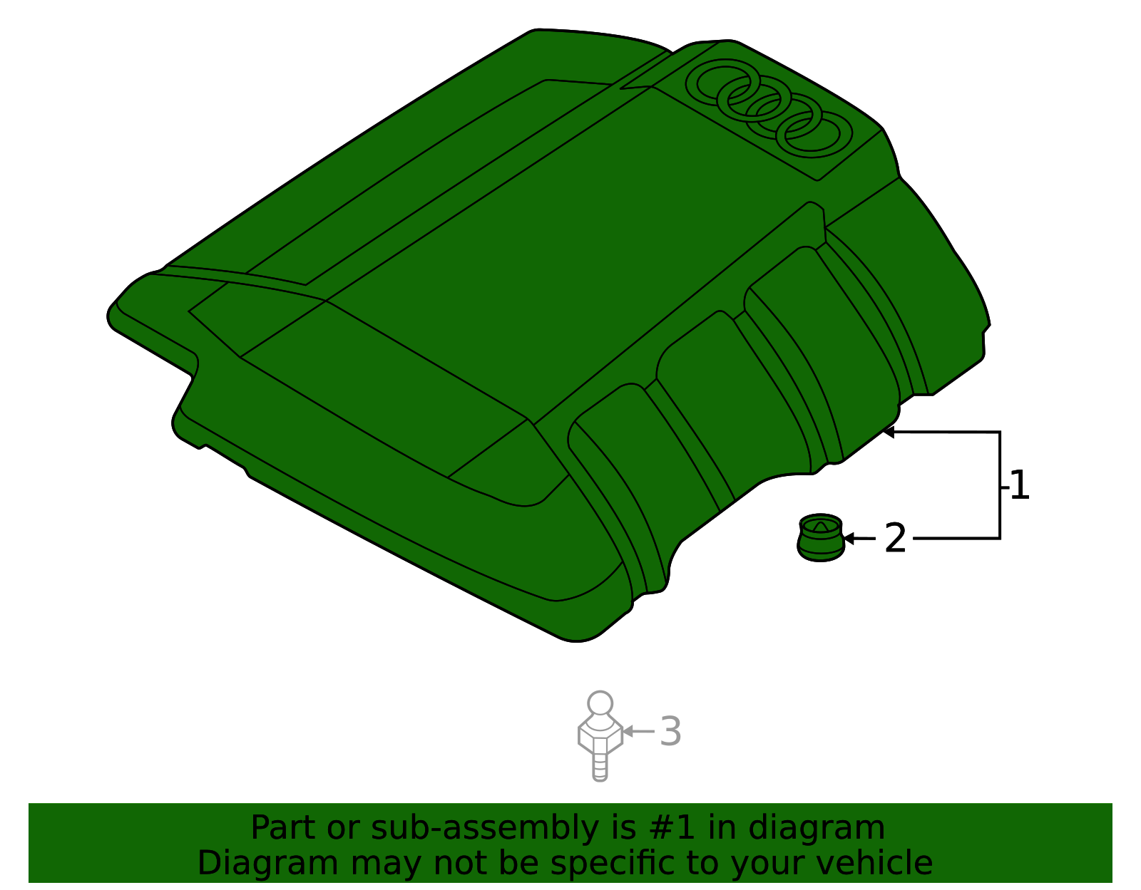 06L-103-925-Q - Engine Cover 2019-2022 Audi | Audi OEM Parts Guy