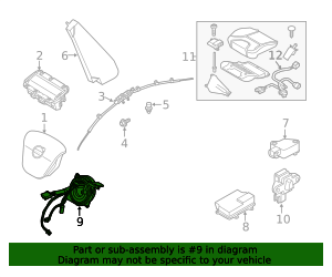 Clock Spring 31343662 | OEM Parts Online