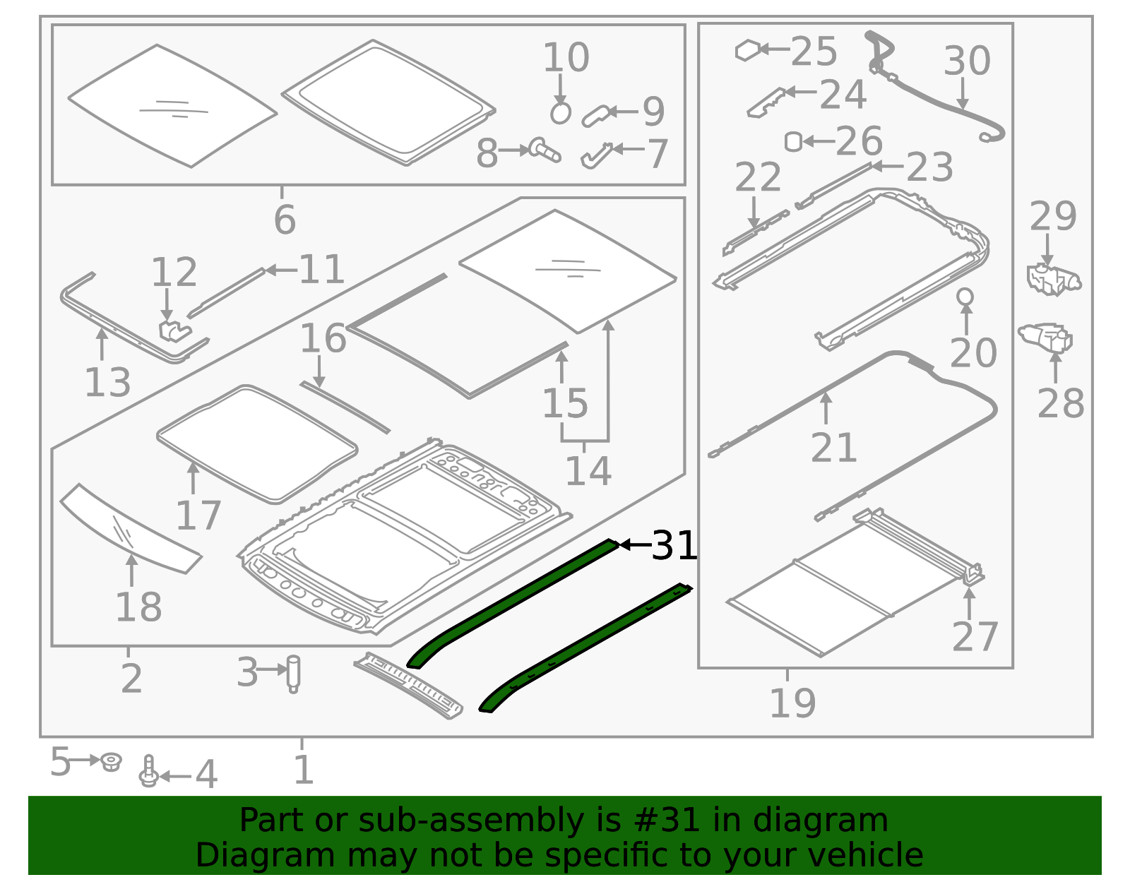 2014-2019 Kia Trim Molding 81675-B2000 | QuirkParts