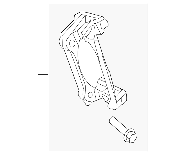 000-420-64-15 - Caliper Mount 2010-2018 Mercedes-Benz Sprinter 2500 ...