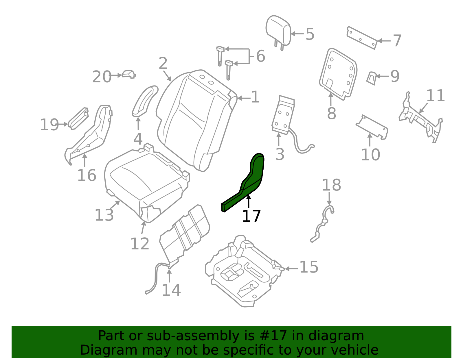 88222-3JA0A - Inner Finish Panel 2013-2020 Nissan Pathfinder | Ziegler ...