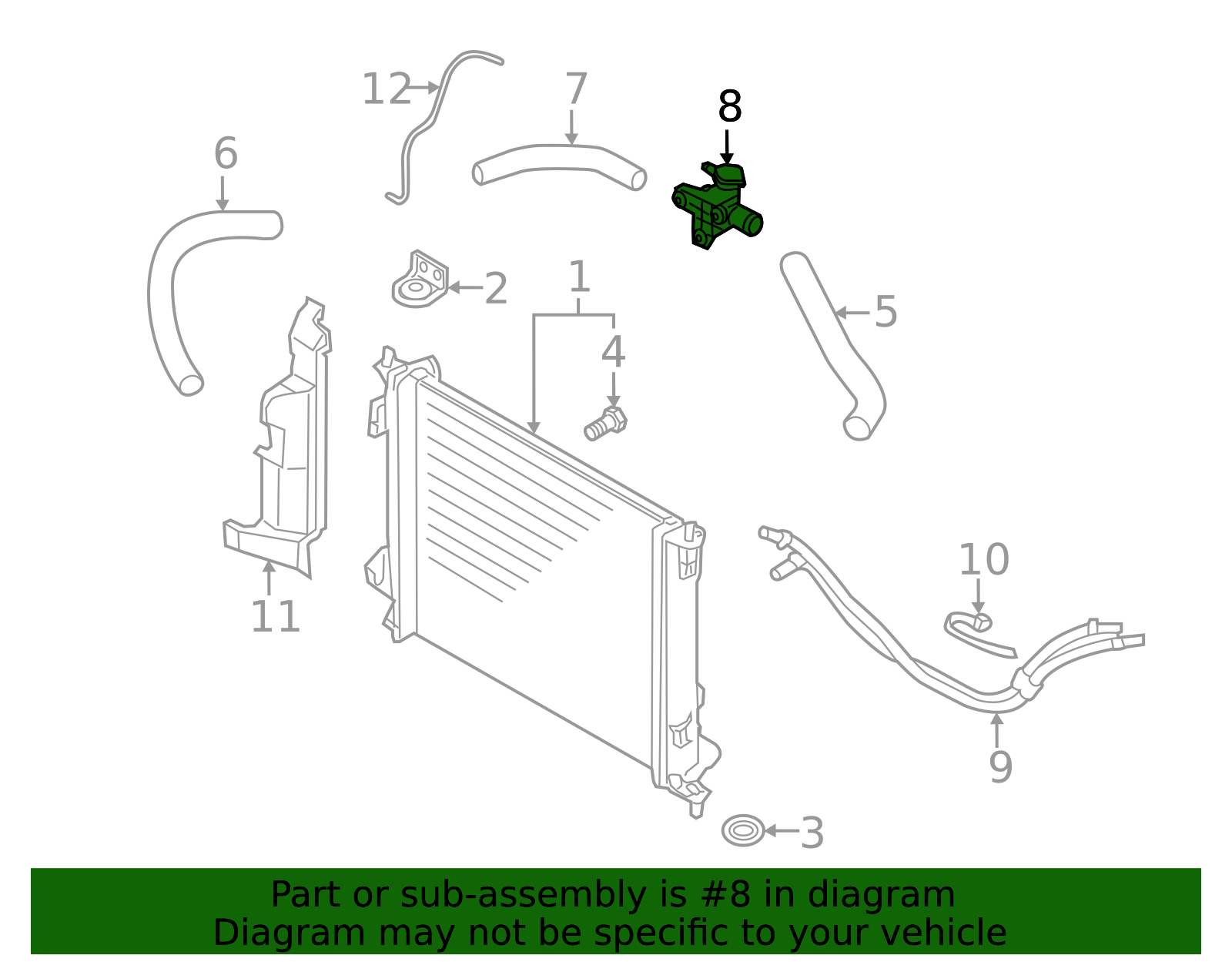 2012-2013 Kia Soul Filler Neck 25329-2K100 | QuirkParts