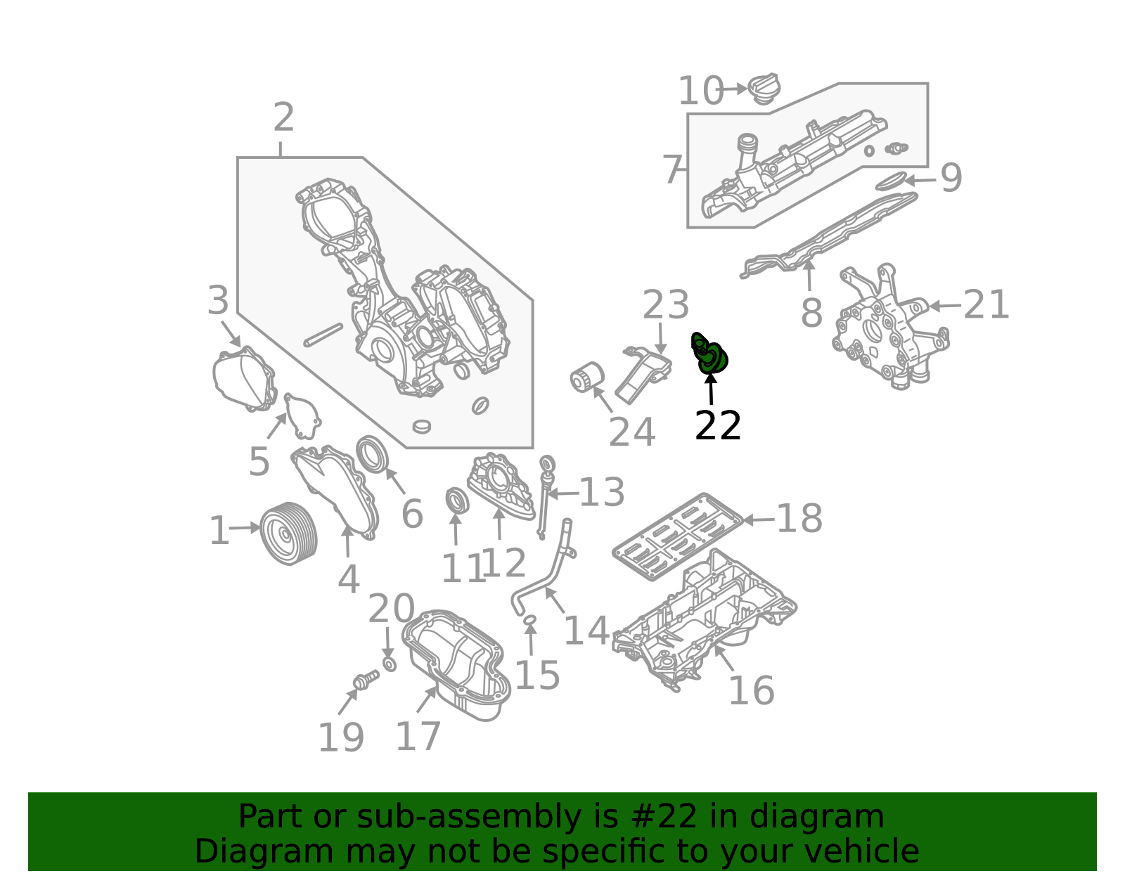15050-7S000 - Engine Oil Pump Pickup Tube 2004-2017 Nissan | Official ...