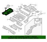 KB8B-56-1Z0B - 2018-2022 Mazda CX-5 - Cover(R) Under (4WD) | Mazda ...