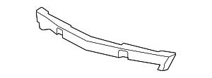 20983793 - Front Bumper Energy Absorber 2013-2017 Chevrolet Traverse ...