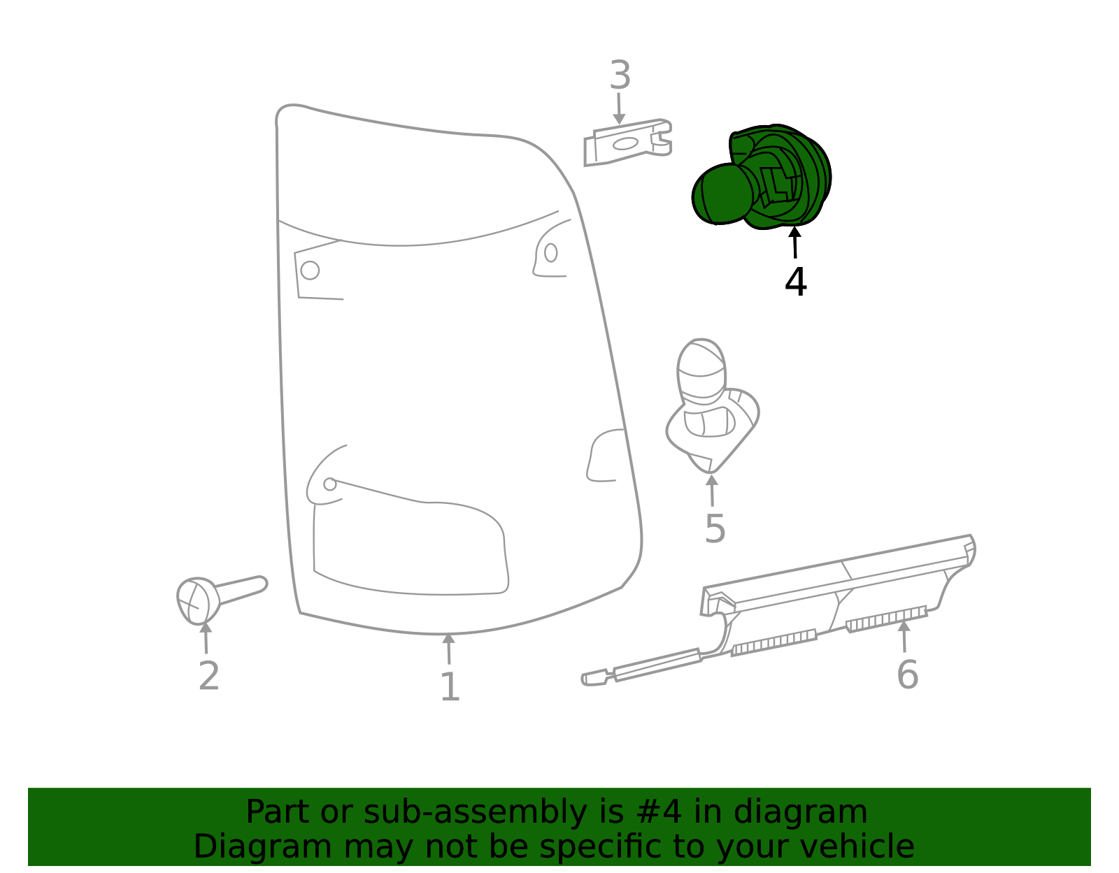 Tail Lamp Bulb 68604811AA | Mopar Parts Canada