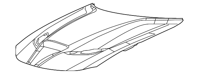 2021-2023 Dodge Charger Hood 68529909AA | Mopar Parts Canada