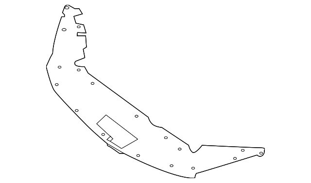 2016-2019 Nissan Sentra Sight Shield 62322-3YU0A | Temecula Nissan Parts