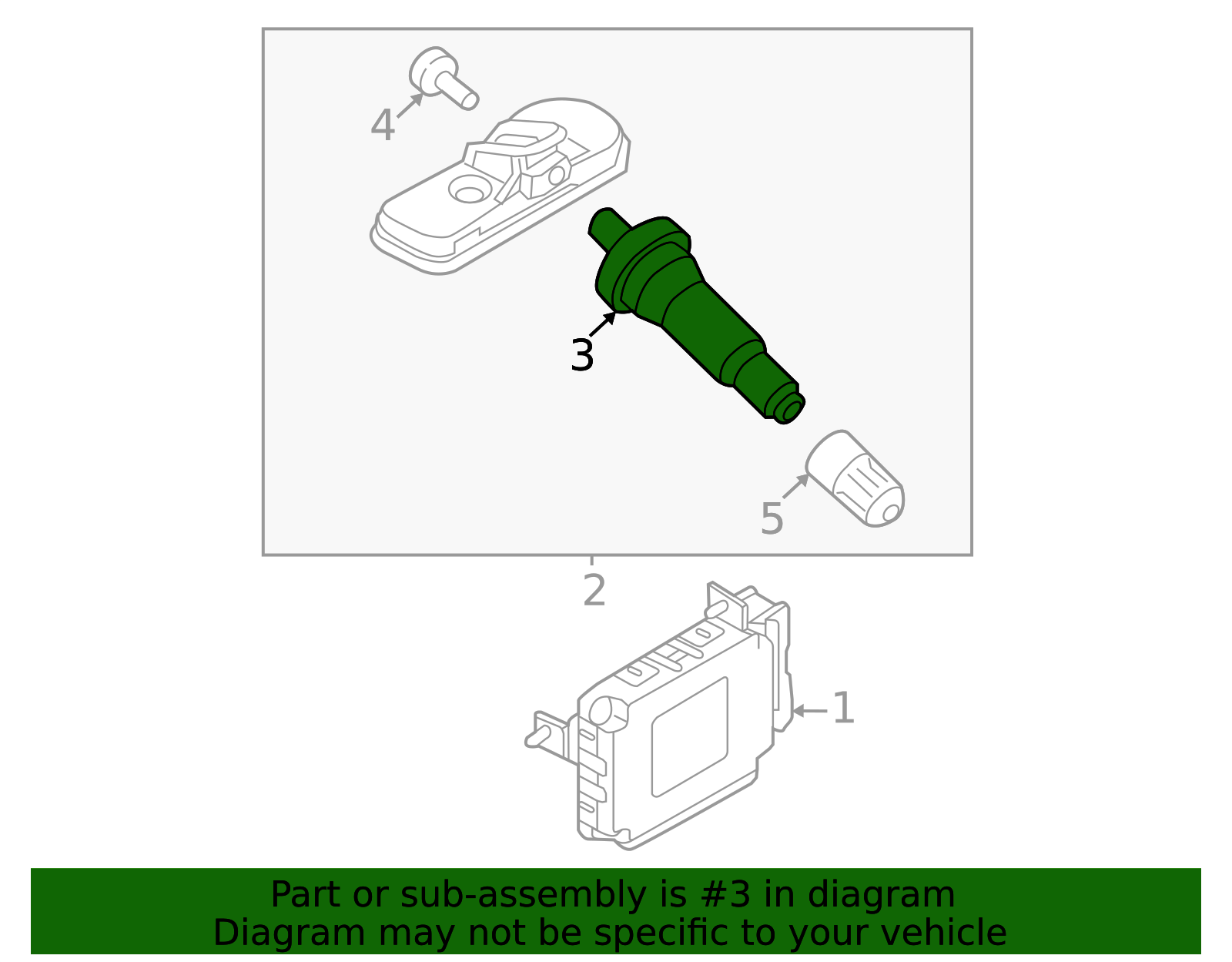 52936-J5000 - High-Quality Tire Pressure Monitoring System Sensor Valve ...