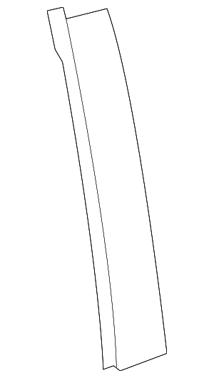 75761-02120 - Door Applique 2019-2025 Toyota | Brantford Toyota Parts