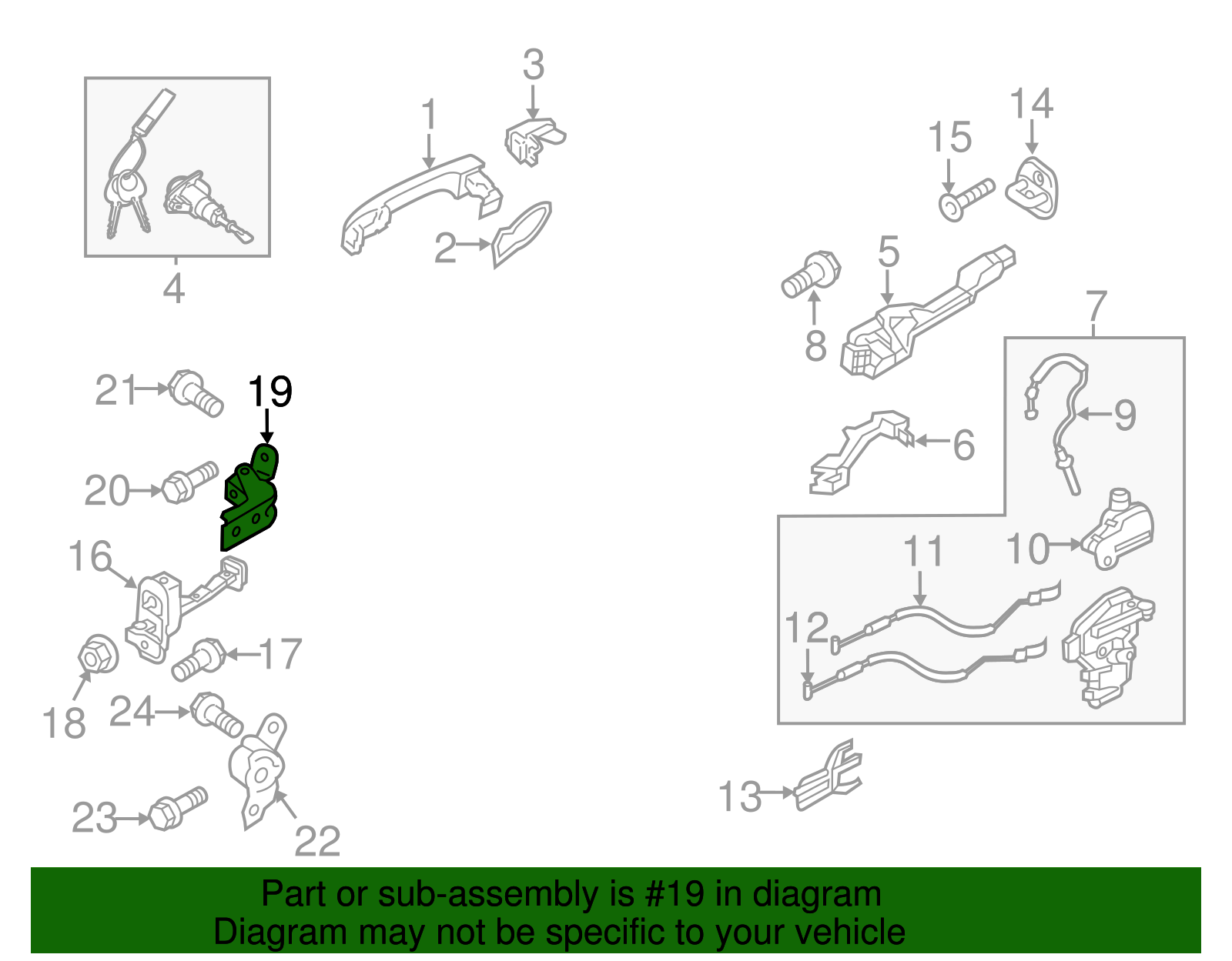 79320-2V000 - Upper Hinge 2012-2025 Kia | Kia.Parts Store