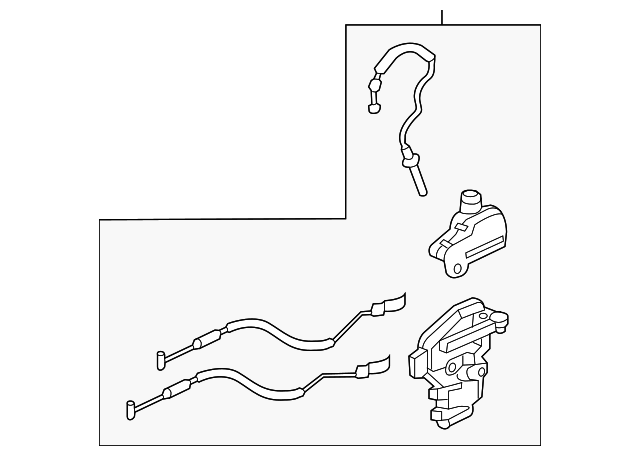 81310-A9010 - Latch Assembly 2015-2021 Kia Sedona | Kia.Parts Store