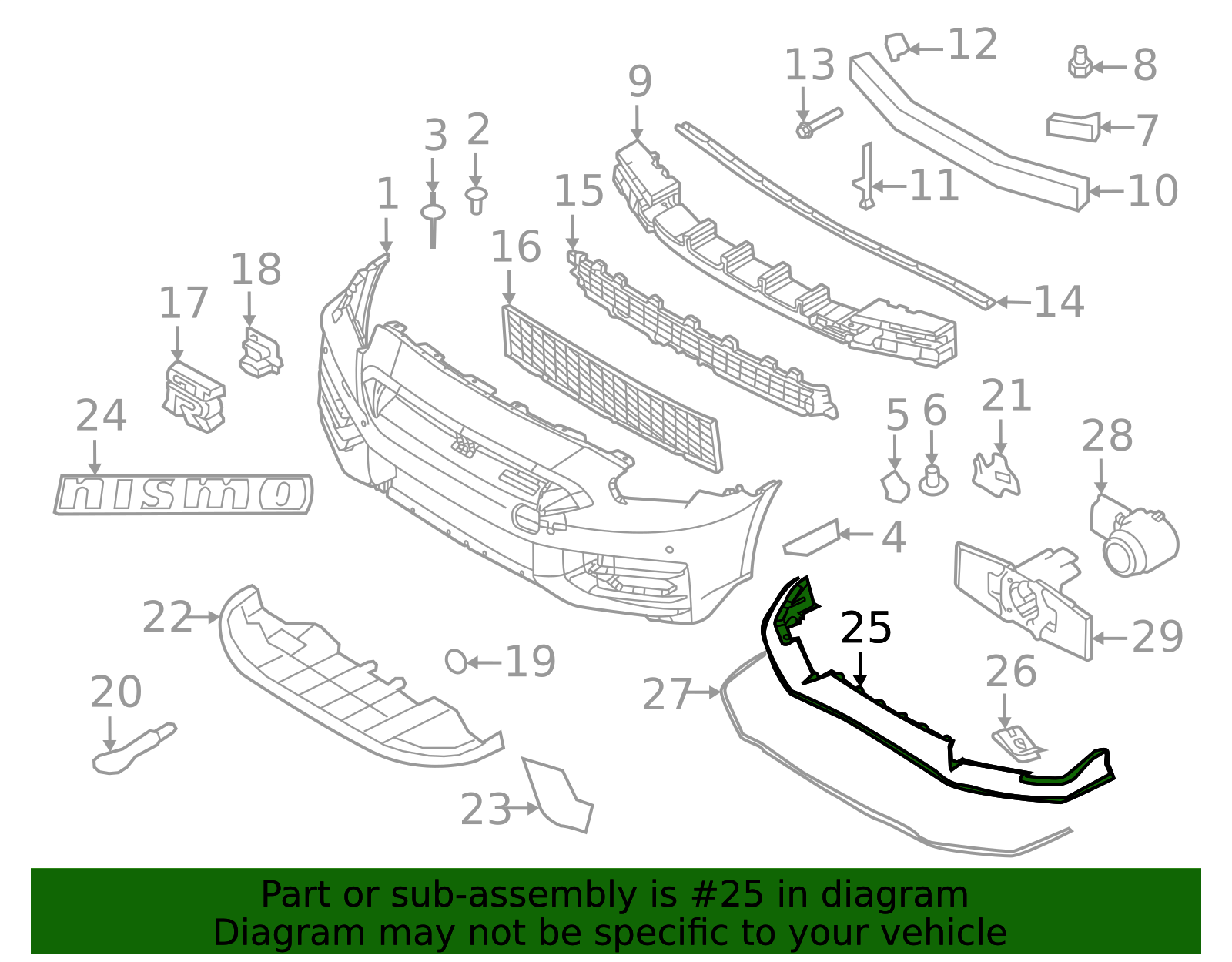 96015-6HW5A - Spoiler 2024 Nissan GT-R | Official Nissan Parts Store