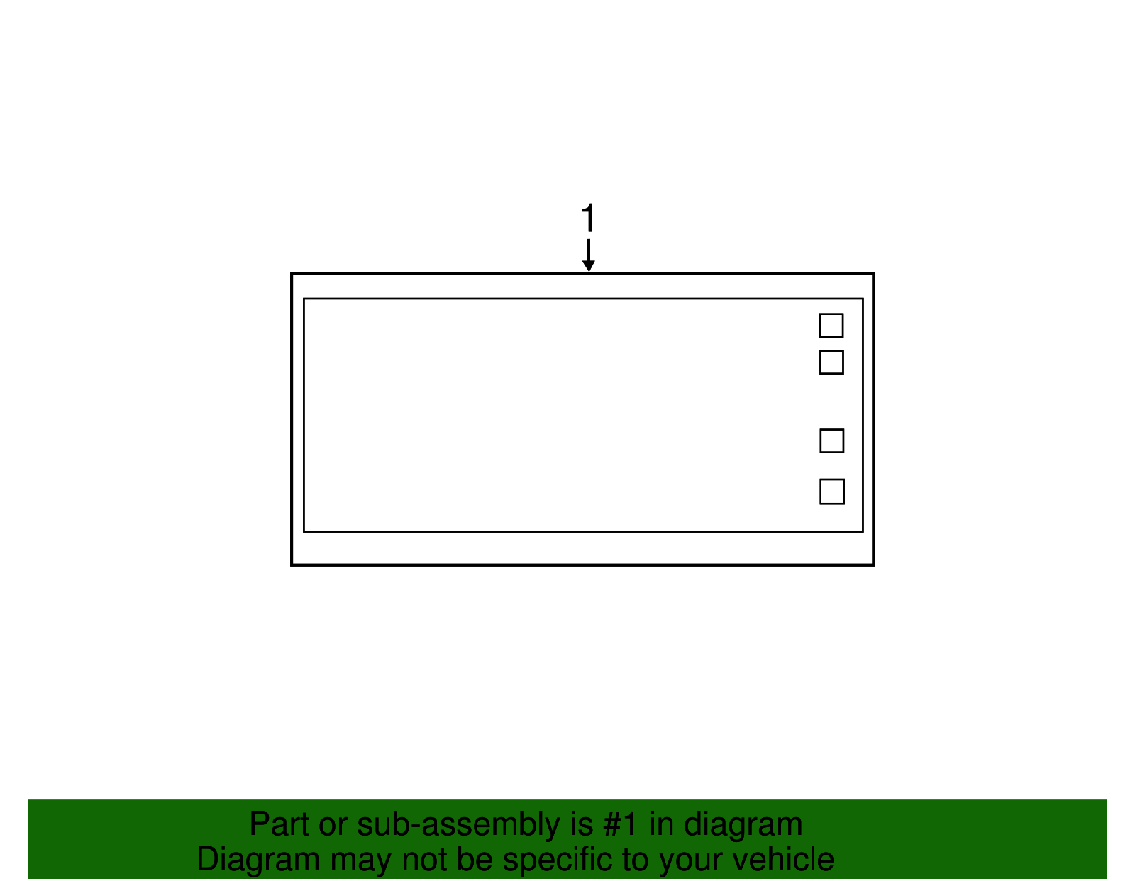 2012-2013 Scion iQ Navigation System PT611-21111 | Toyota Parts Center