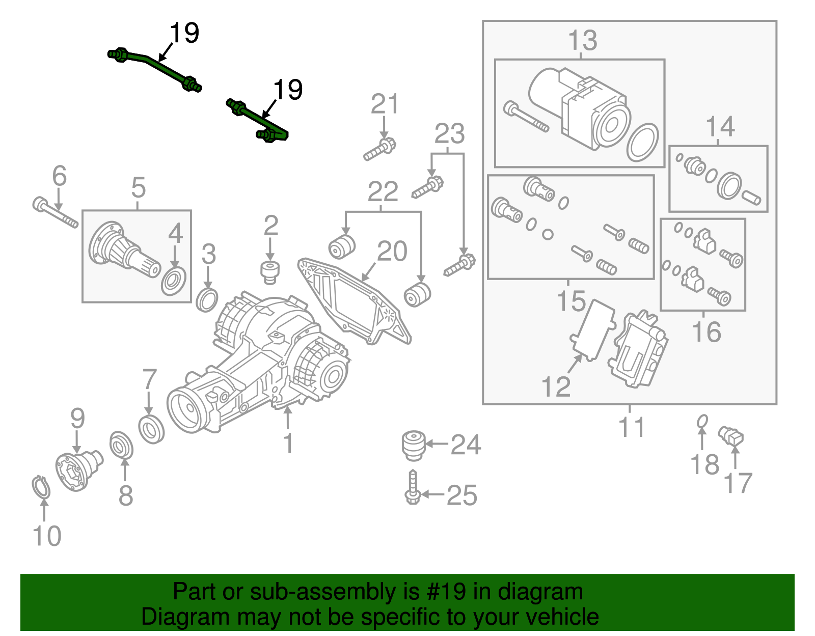0BF-598-077 - High-Quality Actuator Repair Kit for 2010-2025 Audi ...