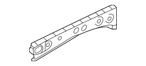 Genuine Toyota Upper Reinforced part# 53734-06090 for 2015-2018 Toyota ...