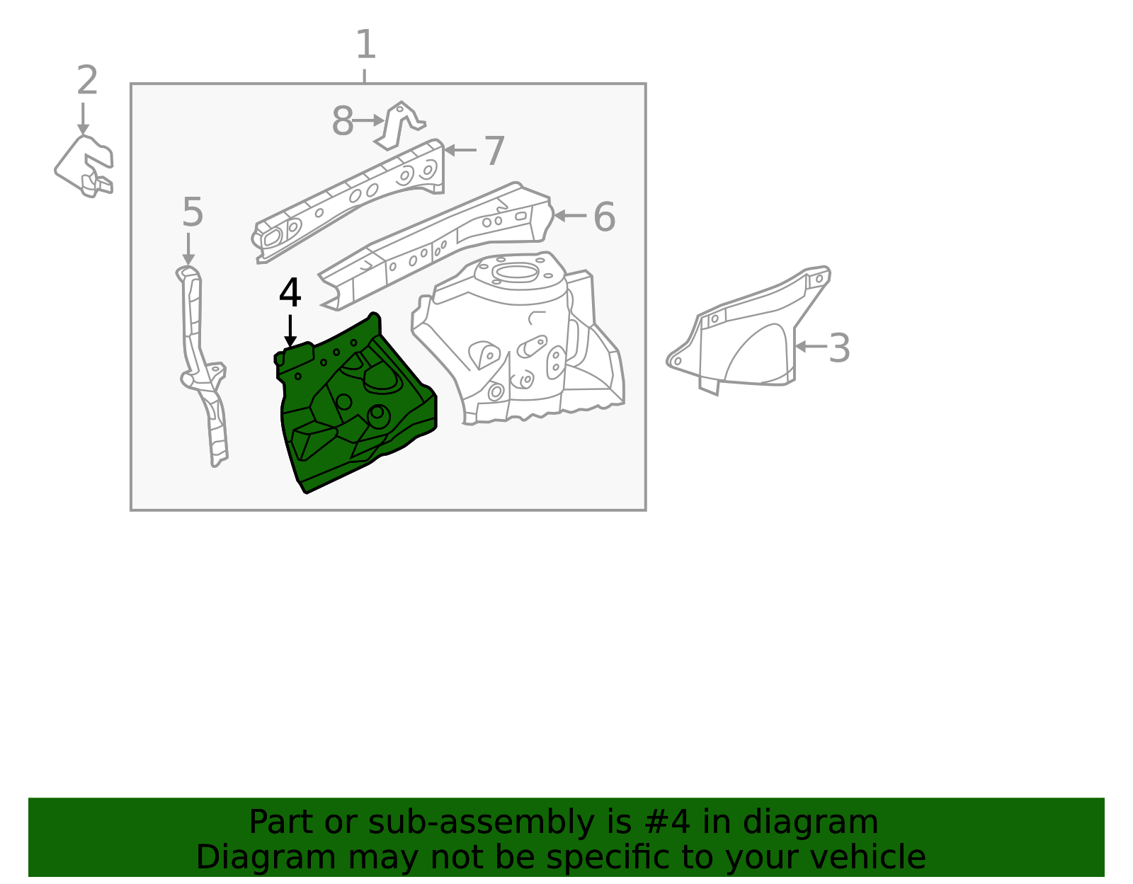 2012-2018 Toyota Front Panel 53712-06080 | MotorMotor