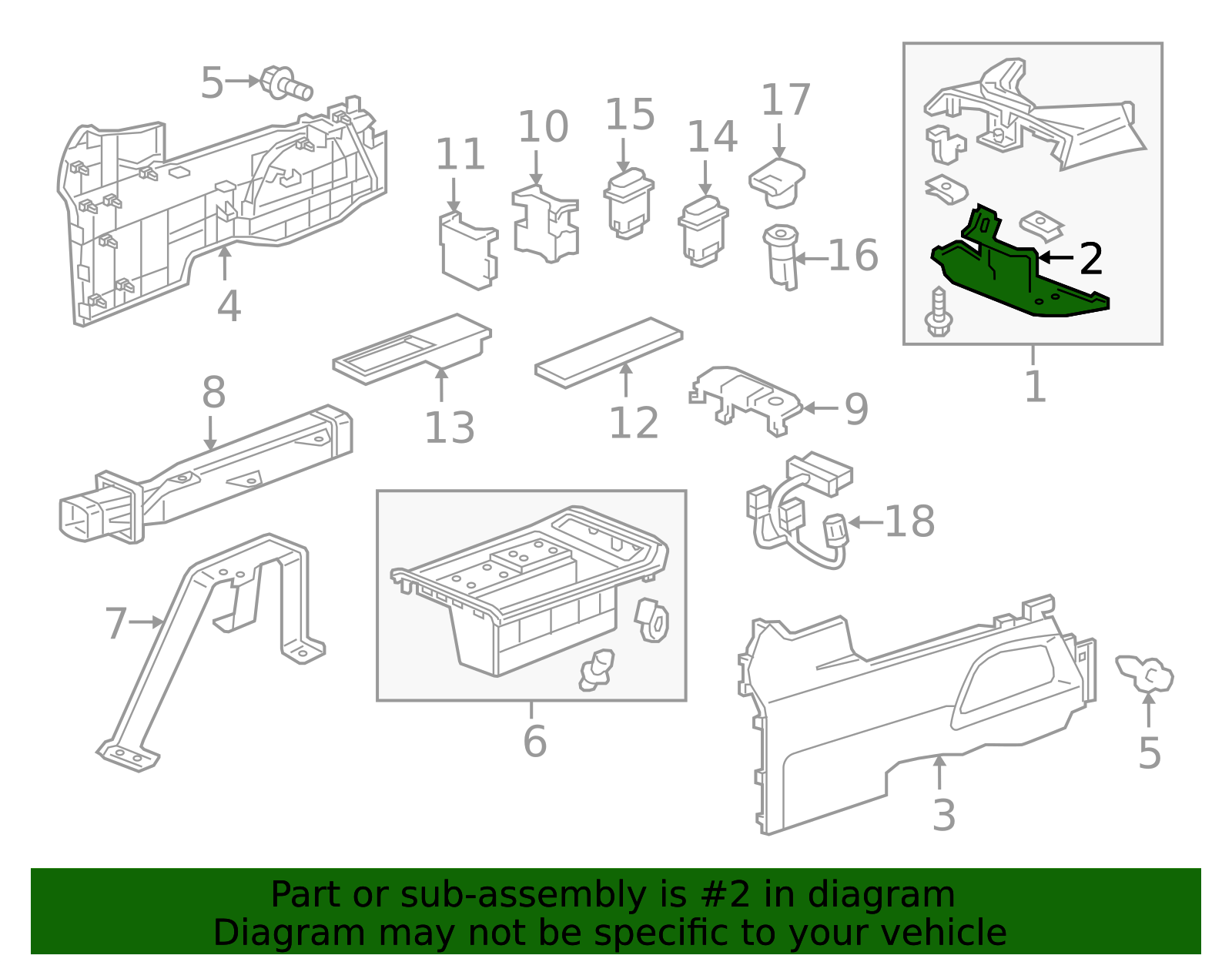 83411-T0A-A02 - High-Quality Console Bracket for AutoNation Parts
