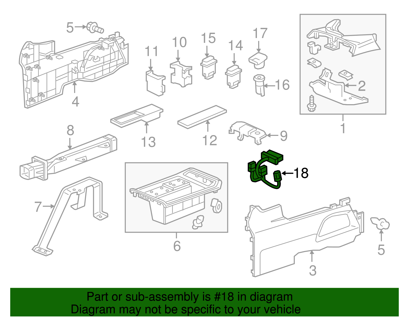 32105-T0A-B01 - Honda Wire Harness 2015-2016 Honda CR-V | Performance ...