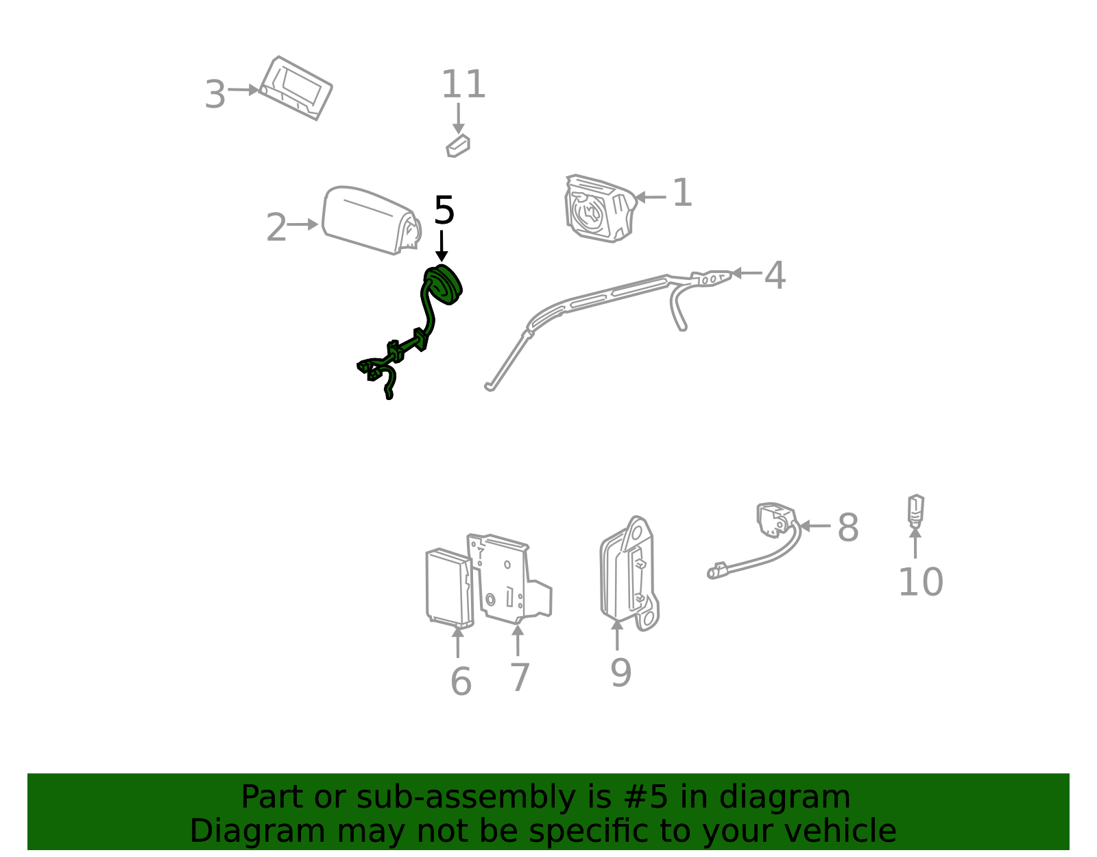 Clock Spring 5L1Z-14A664-A | Awesome Parts Ford