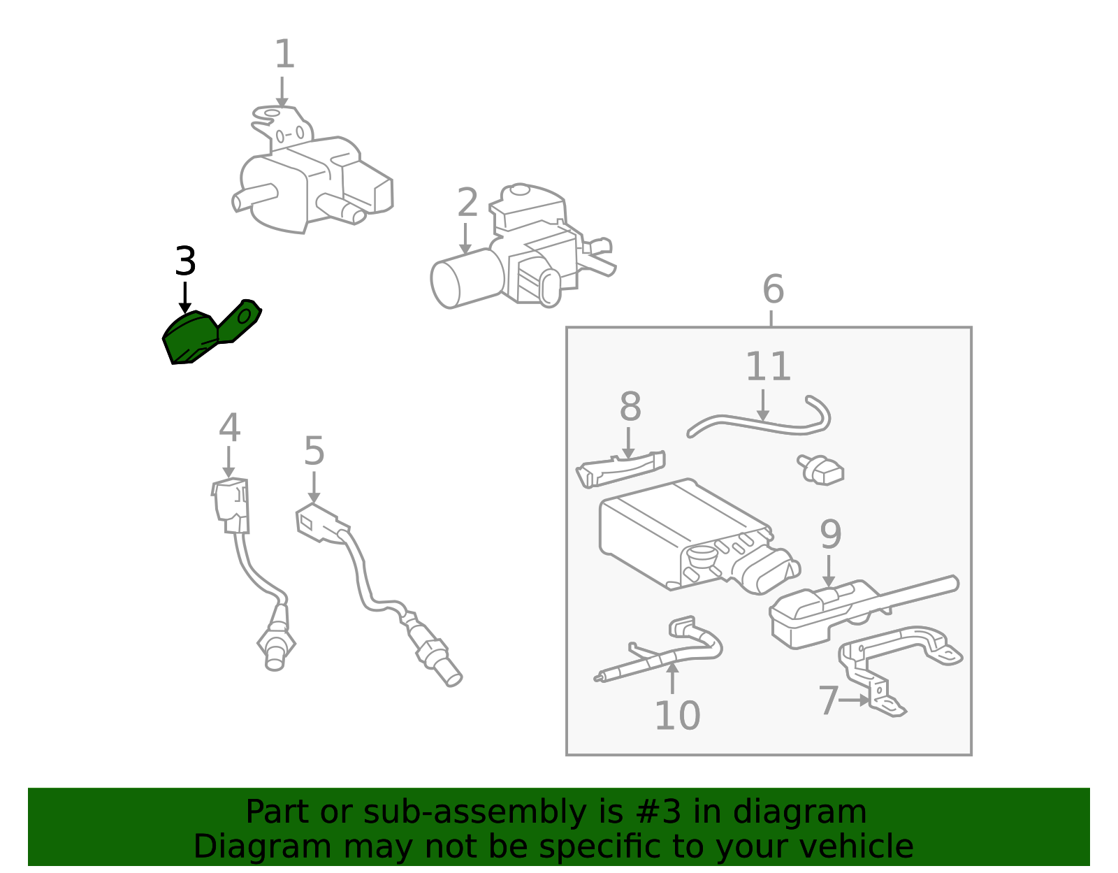 Ignition Knock (Detonation) Sensor 89615-06010 | Toyota OEM Parts Online