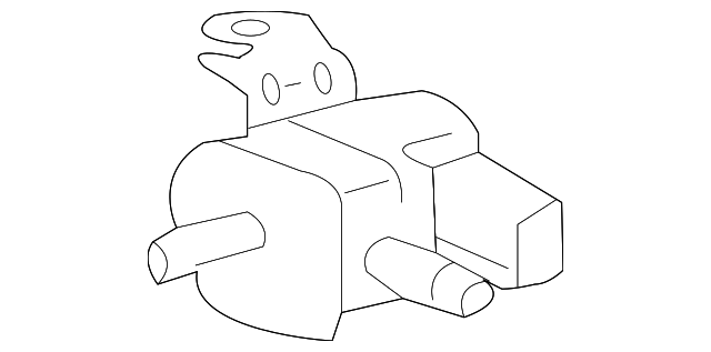 2007-2022 Toyota Valve Assembly, Vacuum Switching, No. 1 25860-0S020 ...