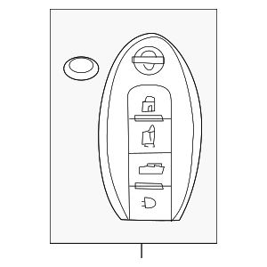 285E3-1AA7A - Remote Control Key Fob 2009-2014 Nissan | Nissan Parts ...