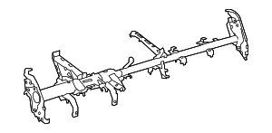 2017-2019 Toyota Highlander Reinforced Beam 55330-0E190 | Toyota Parts ...
