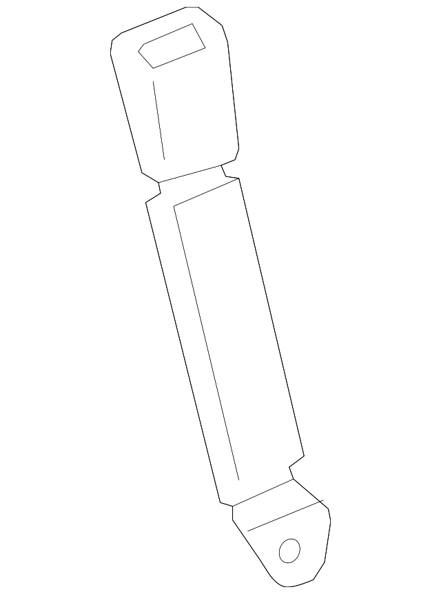 2018-2021 Toyota Tundra Buckle End 73390-0C021-E0 | Toyota San Diego Parts