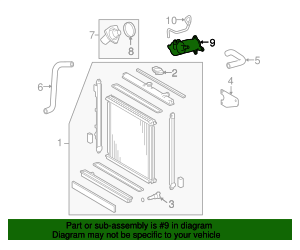 2007-2022 Toyota Thermostat Housing 16323-0S010 | OEM Parts Online